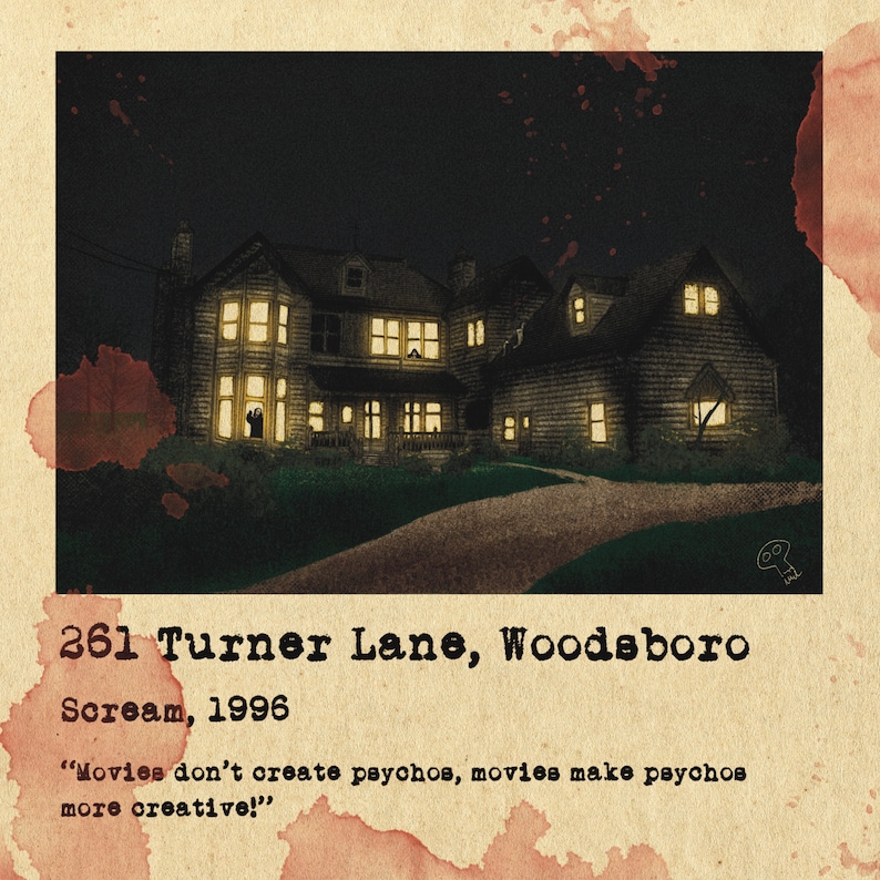 261 Turner Lane - Horror Houses - Etsy