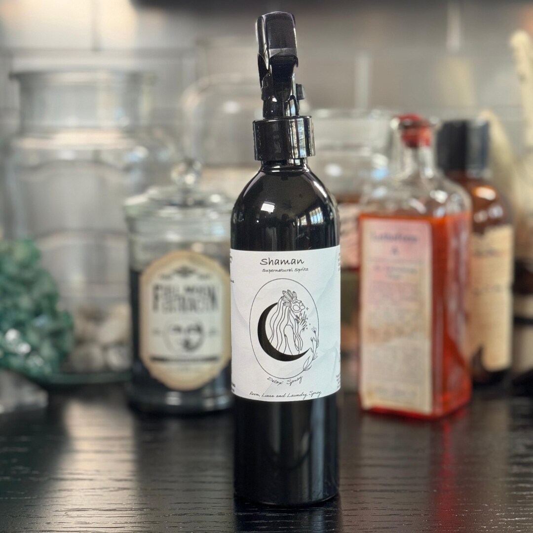 SHAMAN: Ancient Wisdom Mist Therapeutic Essential Oil & Crystal Infused ...