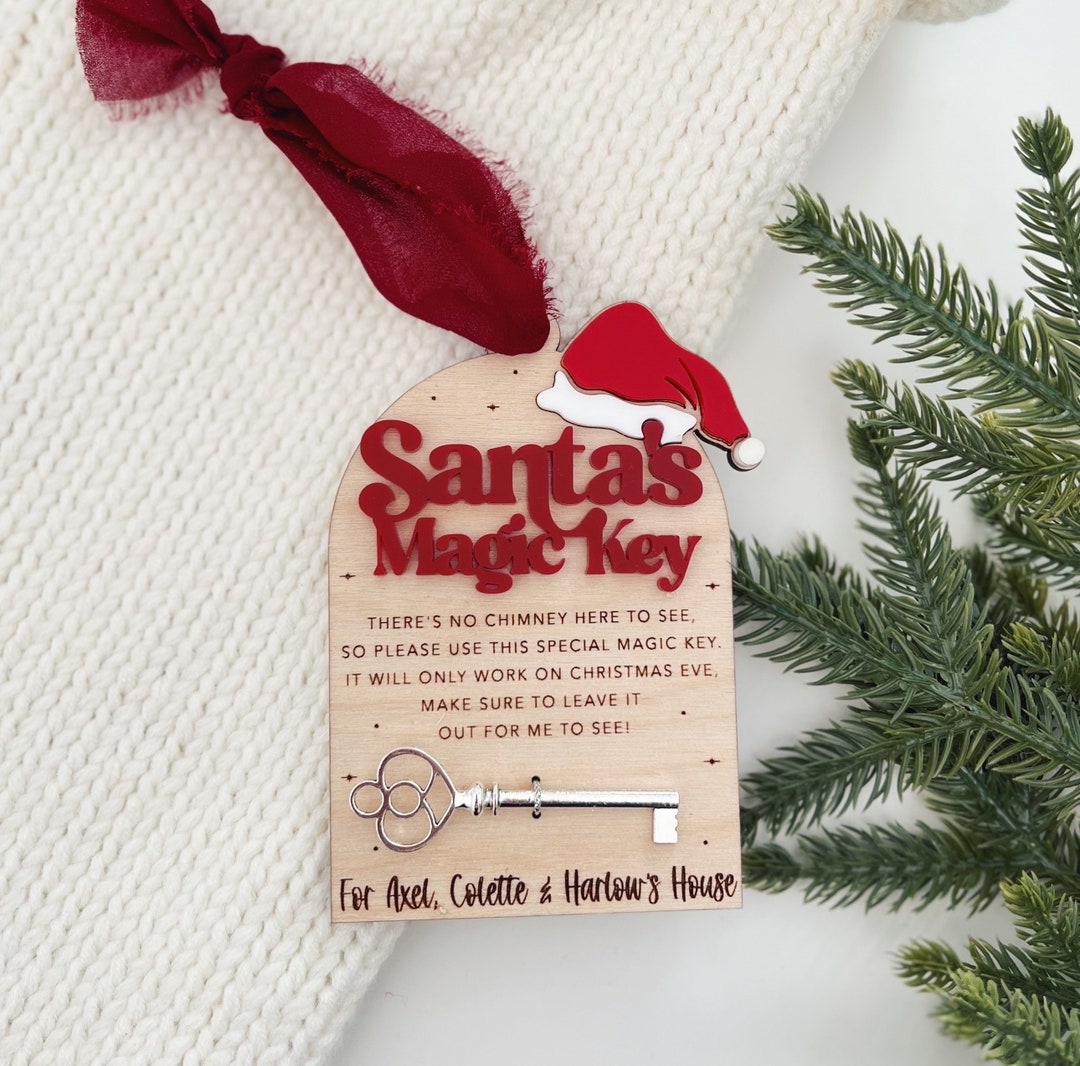 Santa's Magic Key Santa's Magic Key Ornament Santa's Magic Key ...