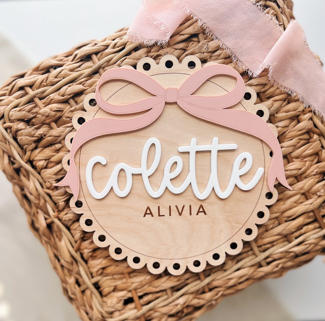 Baby Announcement Sign | Baby Name Announcement | Birth Announcement ...