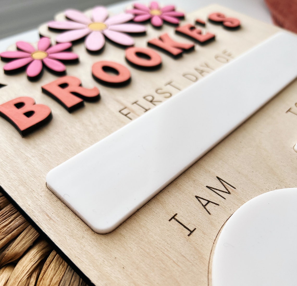 First Day of School Sign / Personalized First Day of School - Etsy