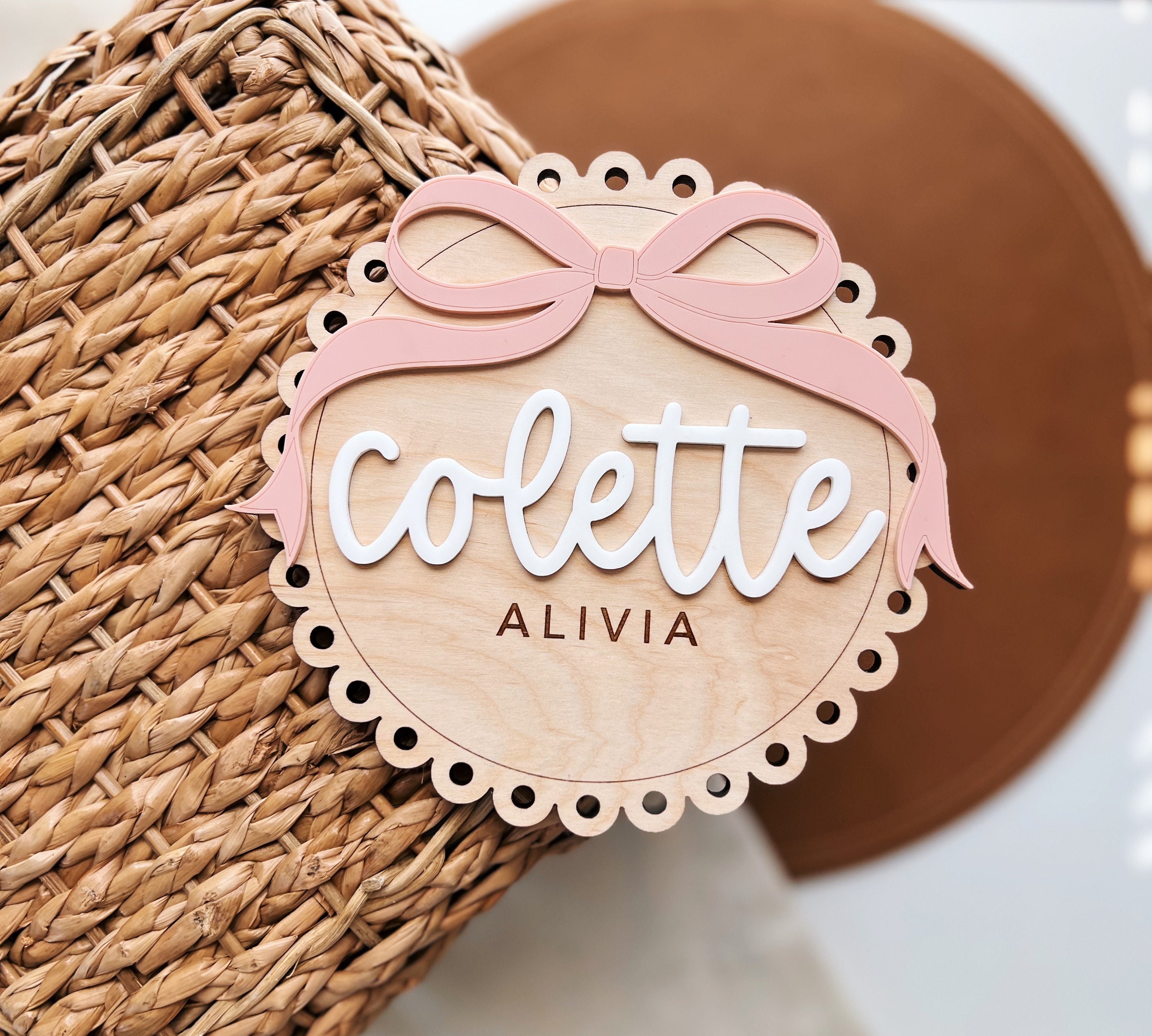 Baby Announcement Sign | Baby Name Announcement | Birth Announcement ...