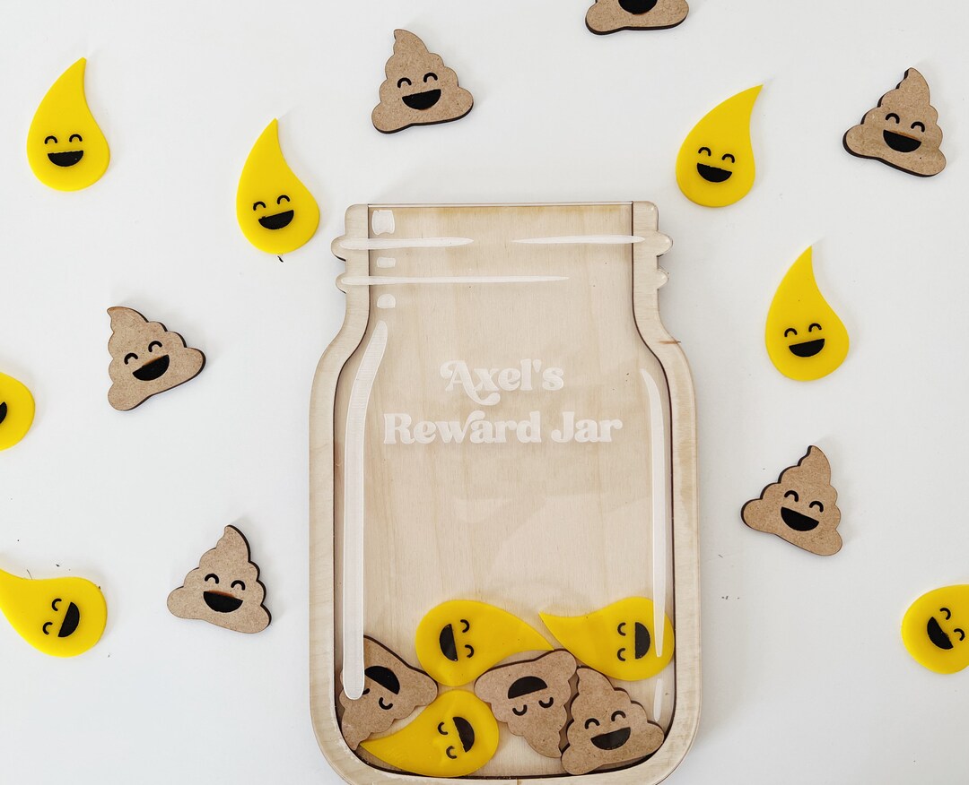 Reward Jar / Potty Reward Jar / Potty Training Reward / Kids - Etsy