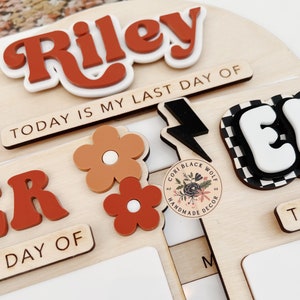 First Day of School Sign / Personalized First Day of School Sign / Dry ...