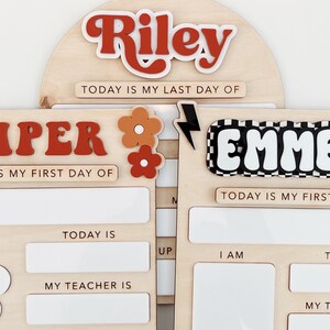 First Day of School Sign / Personalized First Day of School - Etsy