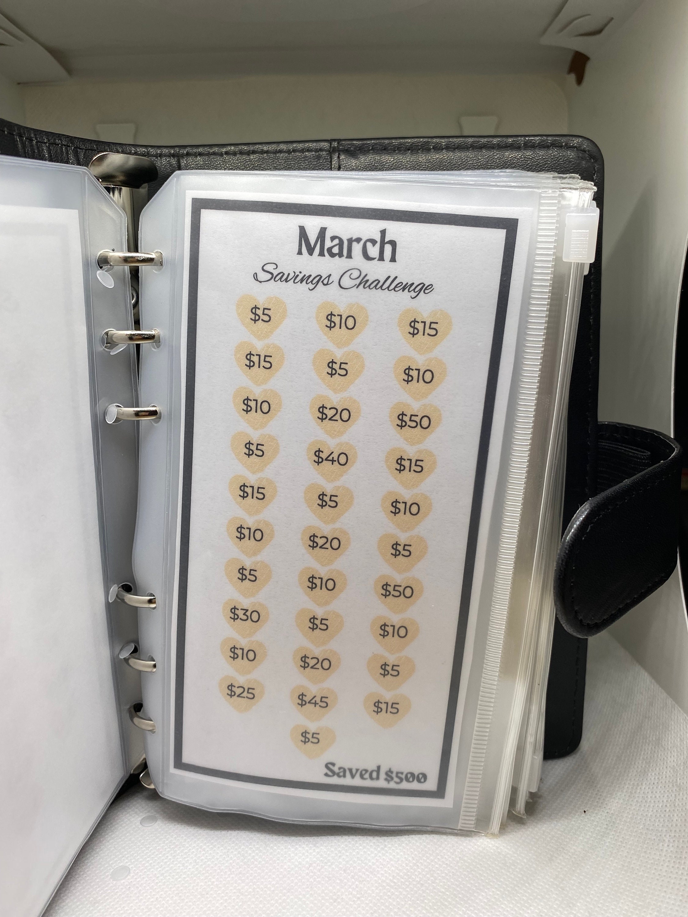Money Savings Challenge Binder - Etsy