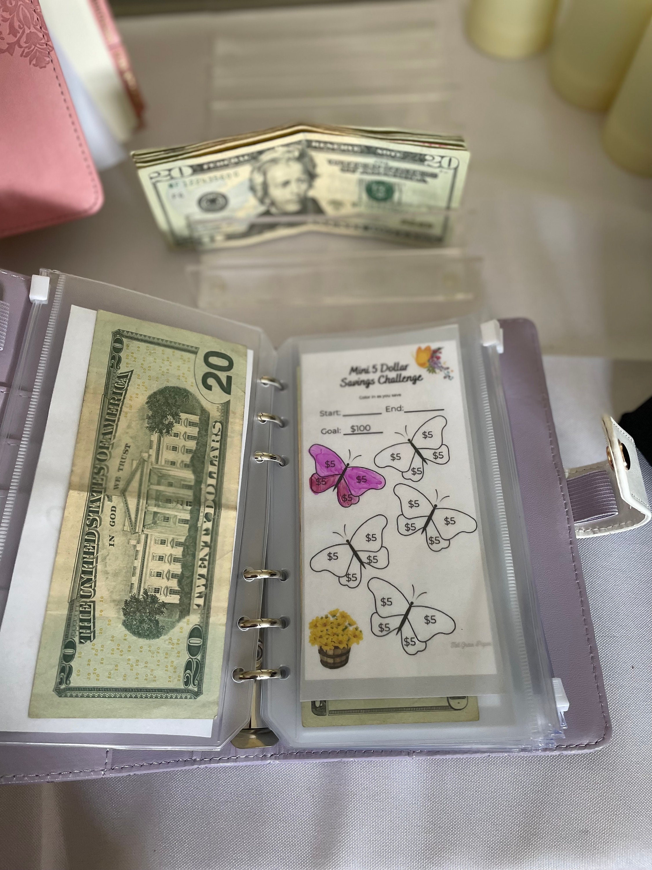 A4 Money Savings Challenge Binder - Etsy