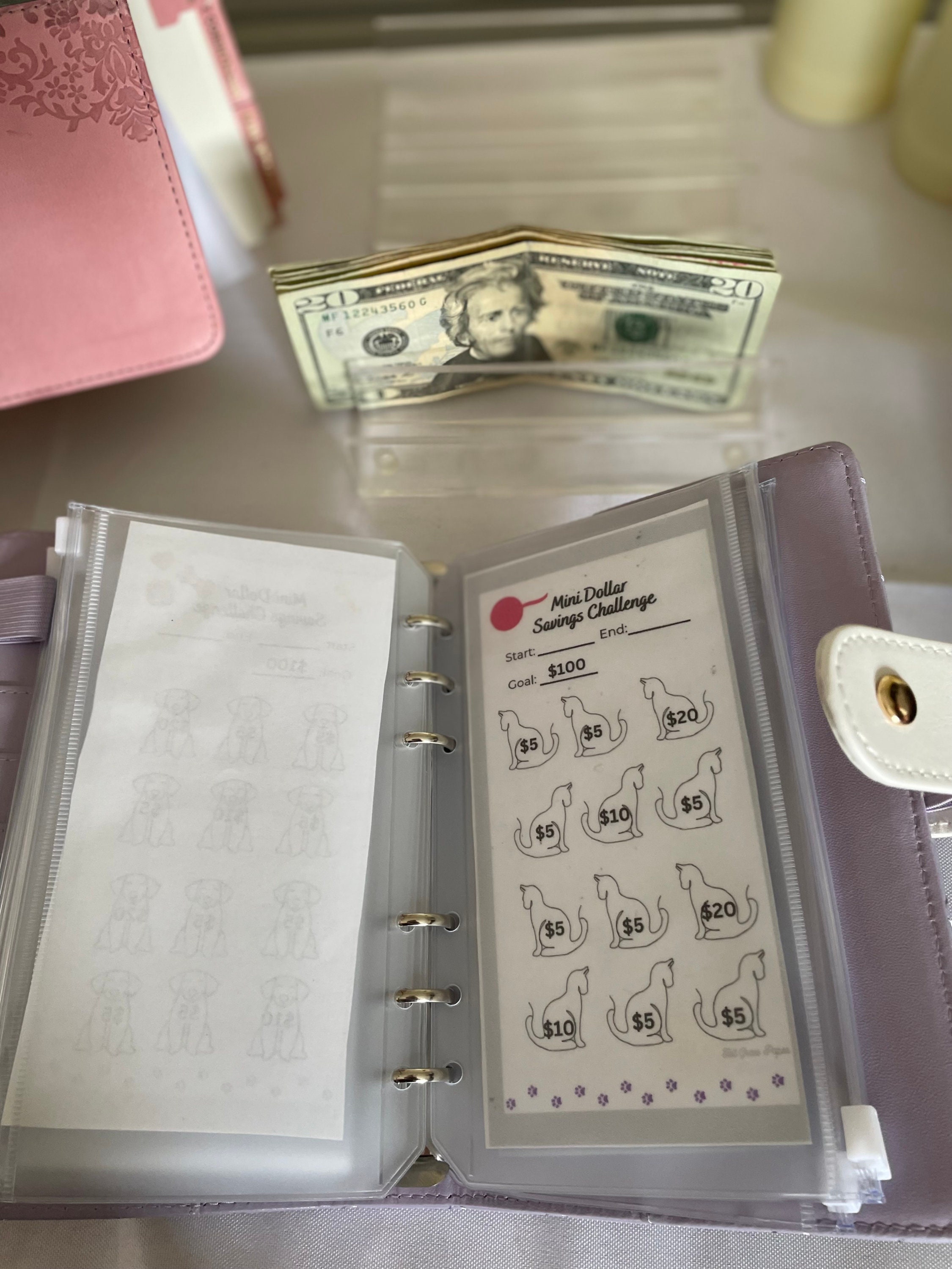 A4 Money Savings Challenge Binder - Etsy