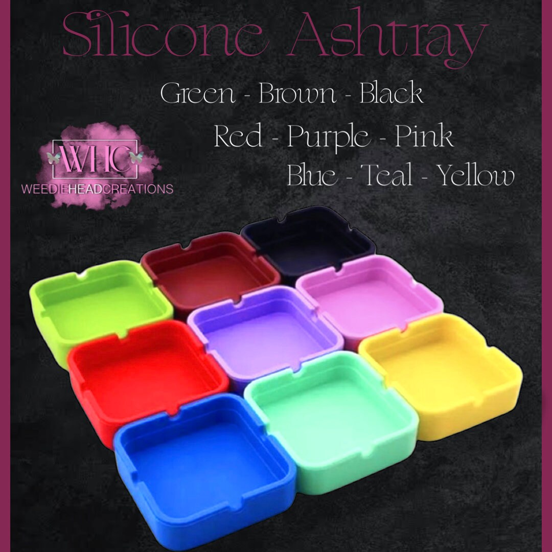 Silicone Ashtray Safe Non-toxic Eco-friendly - Etsy