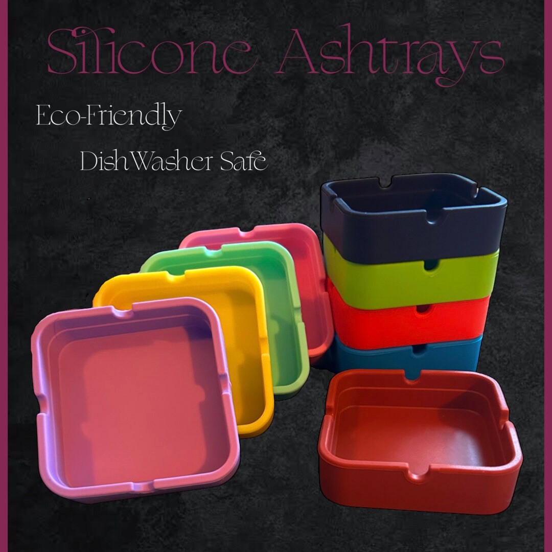 Silicone Ashtray Safe Non-toxic Eco-friendly - Etsy
