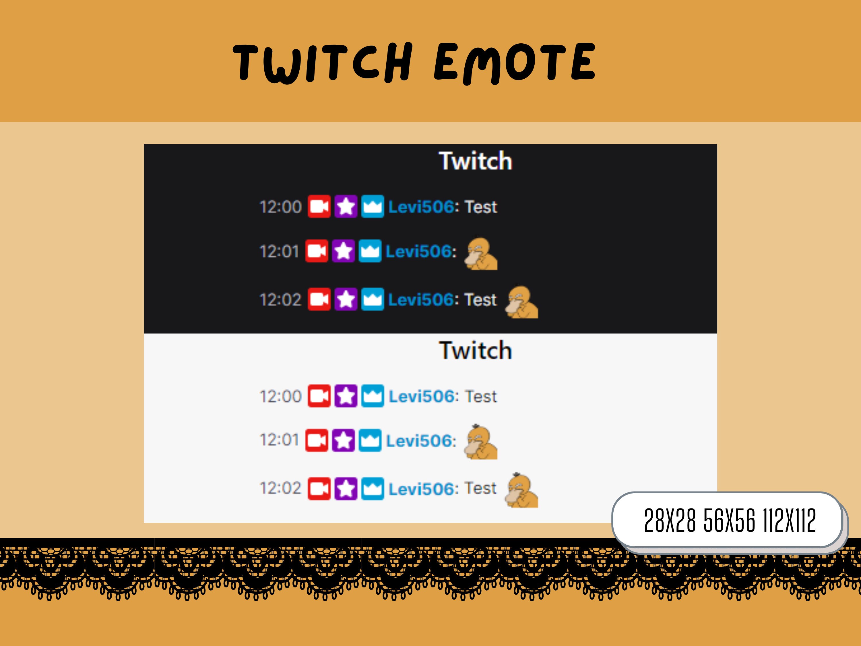 Psyduck Emote Giggle Emote Psyduck Giggle Emote Twitch - Etsy