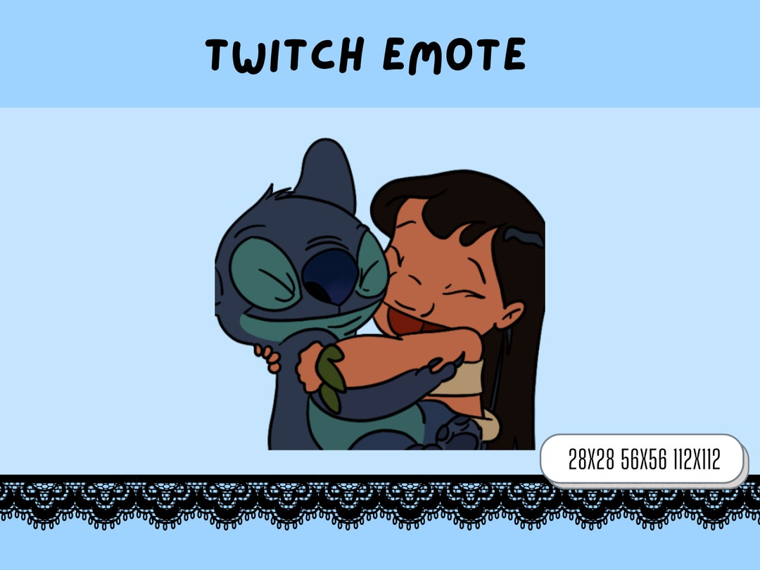 Buy Hug Emote Cuddle Emote Twitch Emote Discord Emote Lilo Online in ...