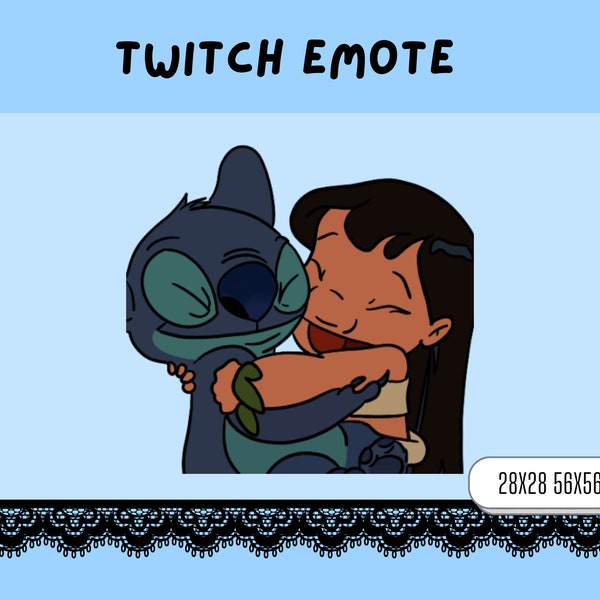 Lilo and Stitch Hug - Etsy