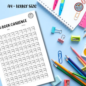 Book Tracker Planner Page - Instant Download - Printable Book Tracking ...