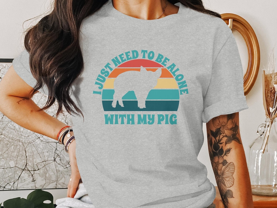 Funny Pig T-shirt Pig Lover Tshirt Pig Funny Gift Pig Tee Shirt Pig T ...