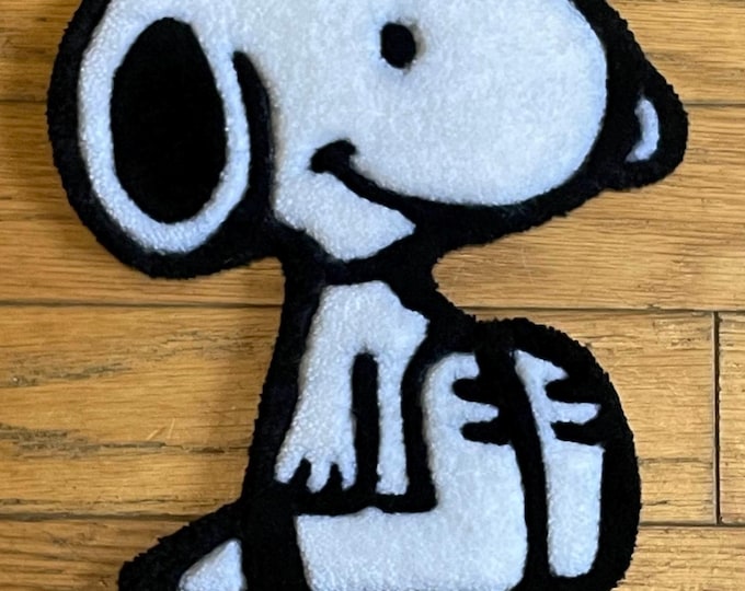 Custom Snoopy Rug - Etsy