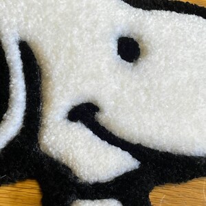 Snoopy Tufted Area Rug, Peanuts Wall Decoration - Etsy