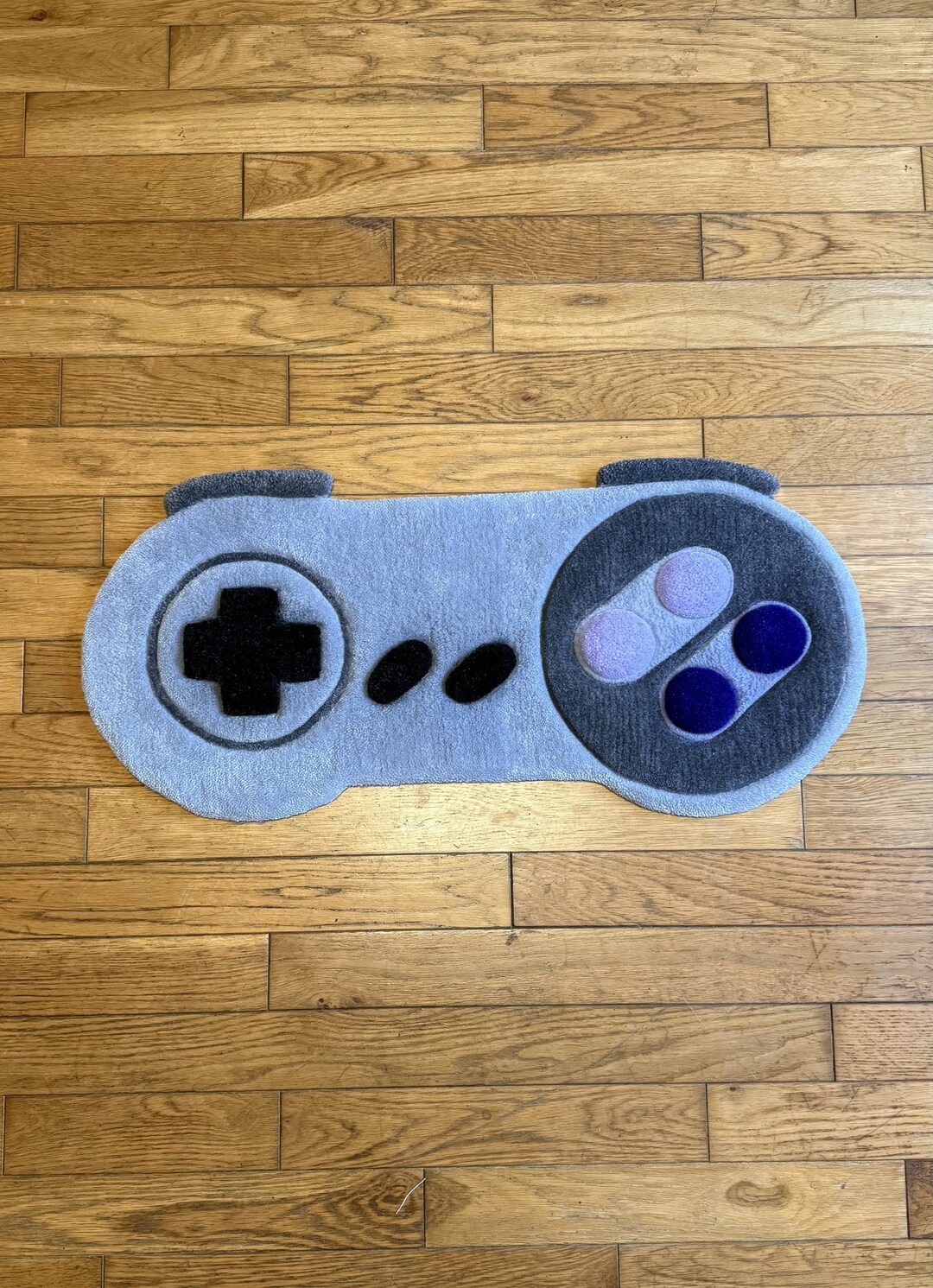 3D SNES Super Nintendo Controller Rug - Etsy