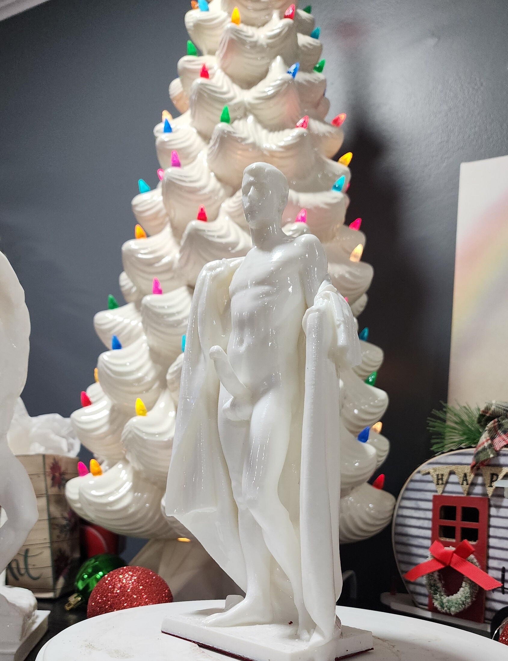 Erotic Captivating Sculpture Before The Contest The Essence Of