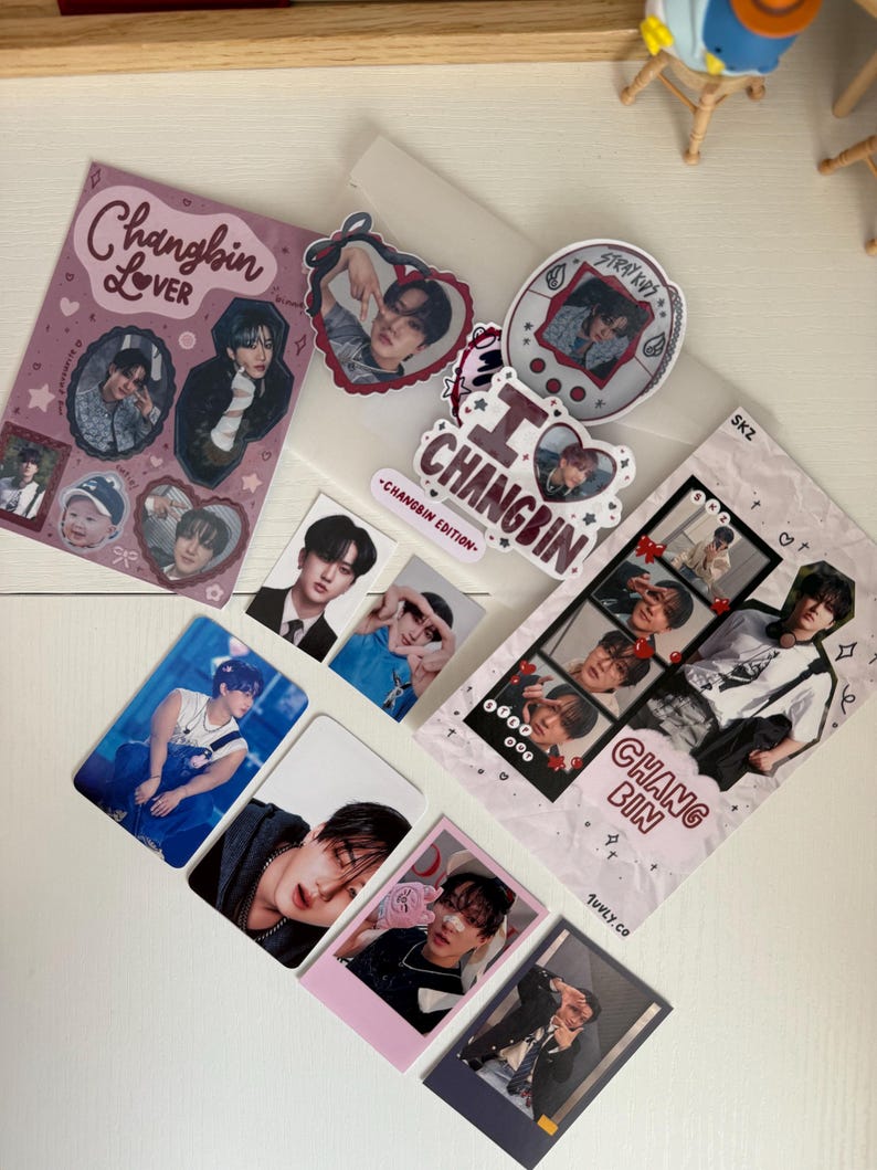 Stray Kids Member Bias Pack - Stickers, Photo and Collage Print ...