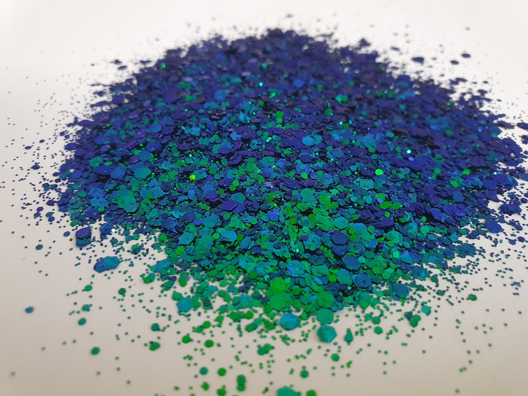 Peacock Chameleon Chunky Colour Change Glitter - Etsy