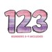 Pink and Purple Watercolor Alphabet Png Clipart Letters 300dpi ...