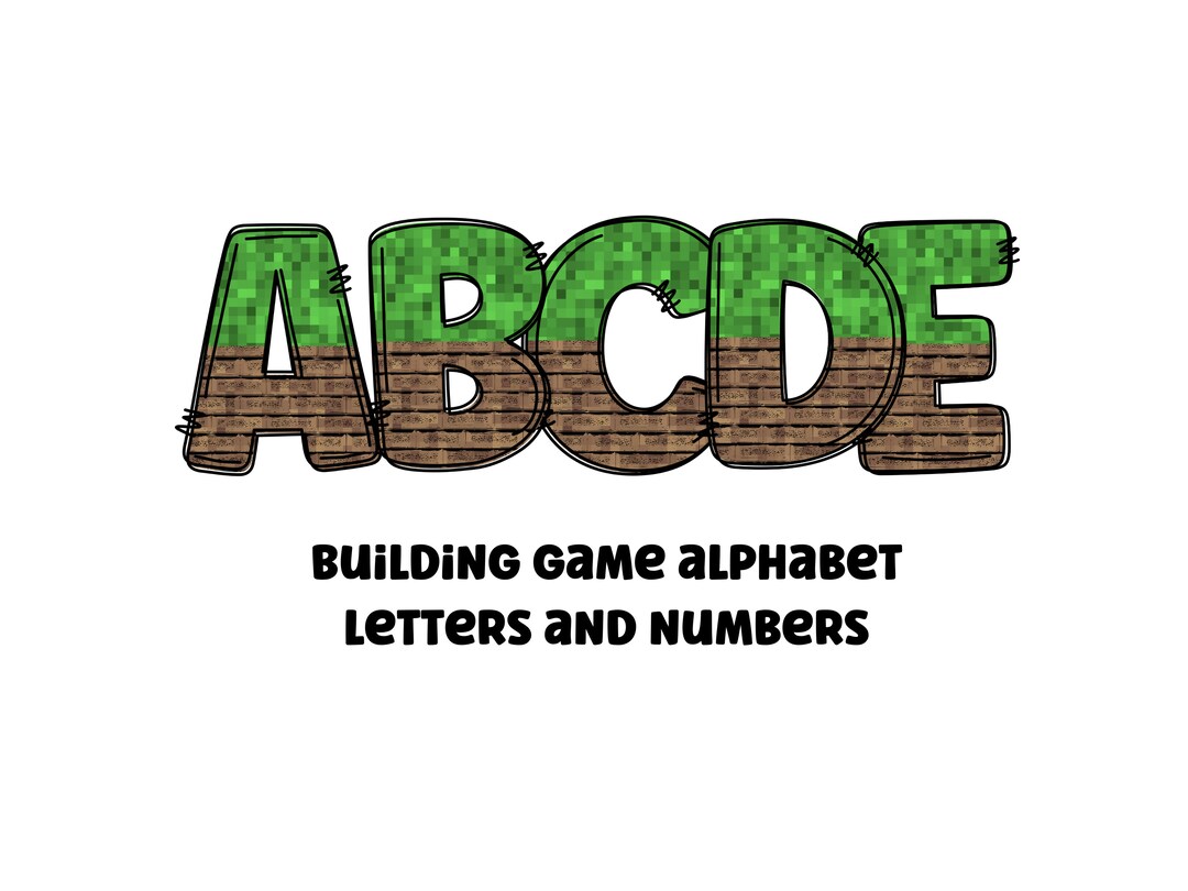 Building Games Clipart Letters 300dpi Transparent Png. 1 Set of ...