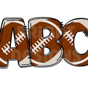 Sport Clipart Letters 300dpi Transparent Png. 5 Styles of - Etsy