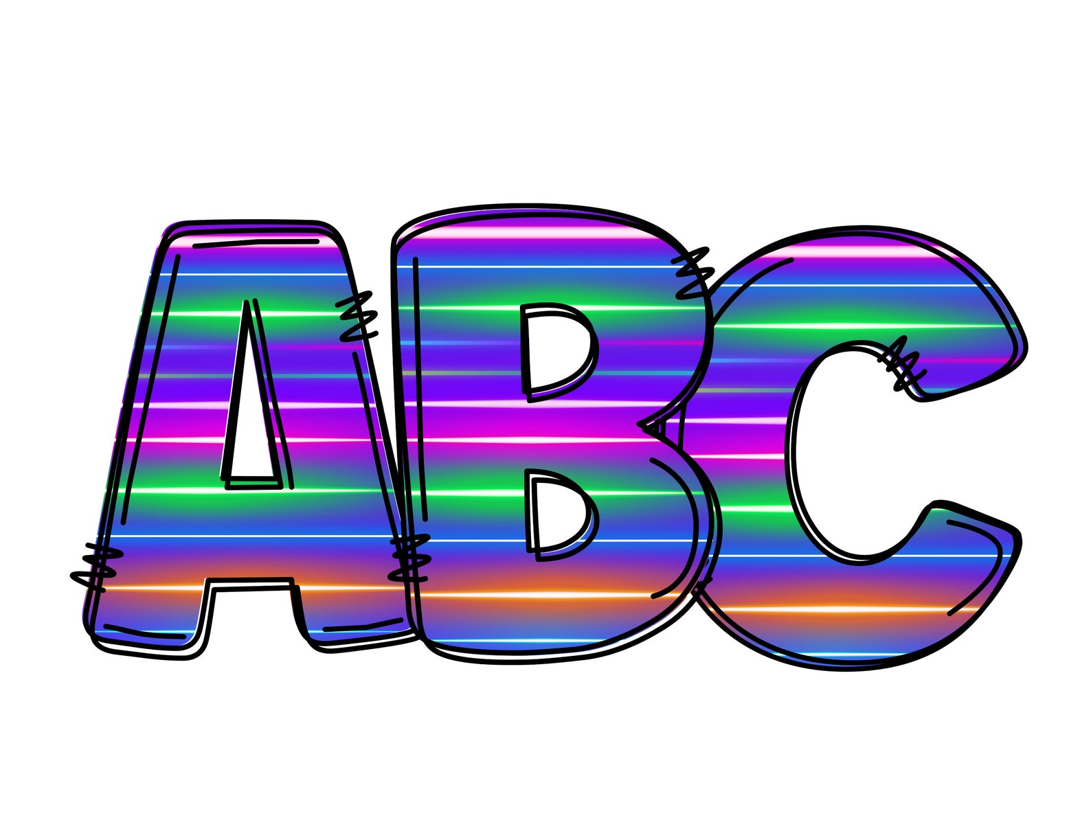 Gaming Clipart Letters 300dpi Transparent Png. 5 Styles of Alphabet ...