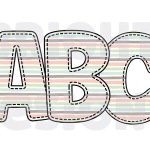 Spring Clipart Letters 300dpi Transparent Png. 5 Styles of - Etsy