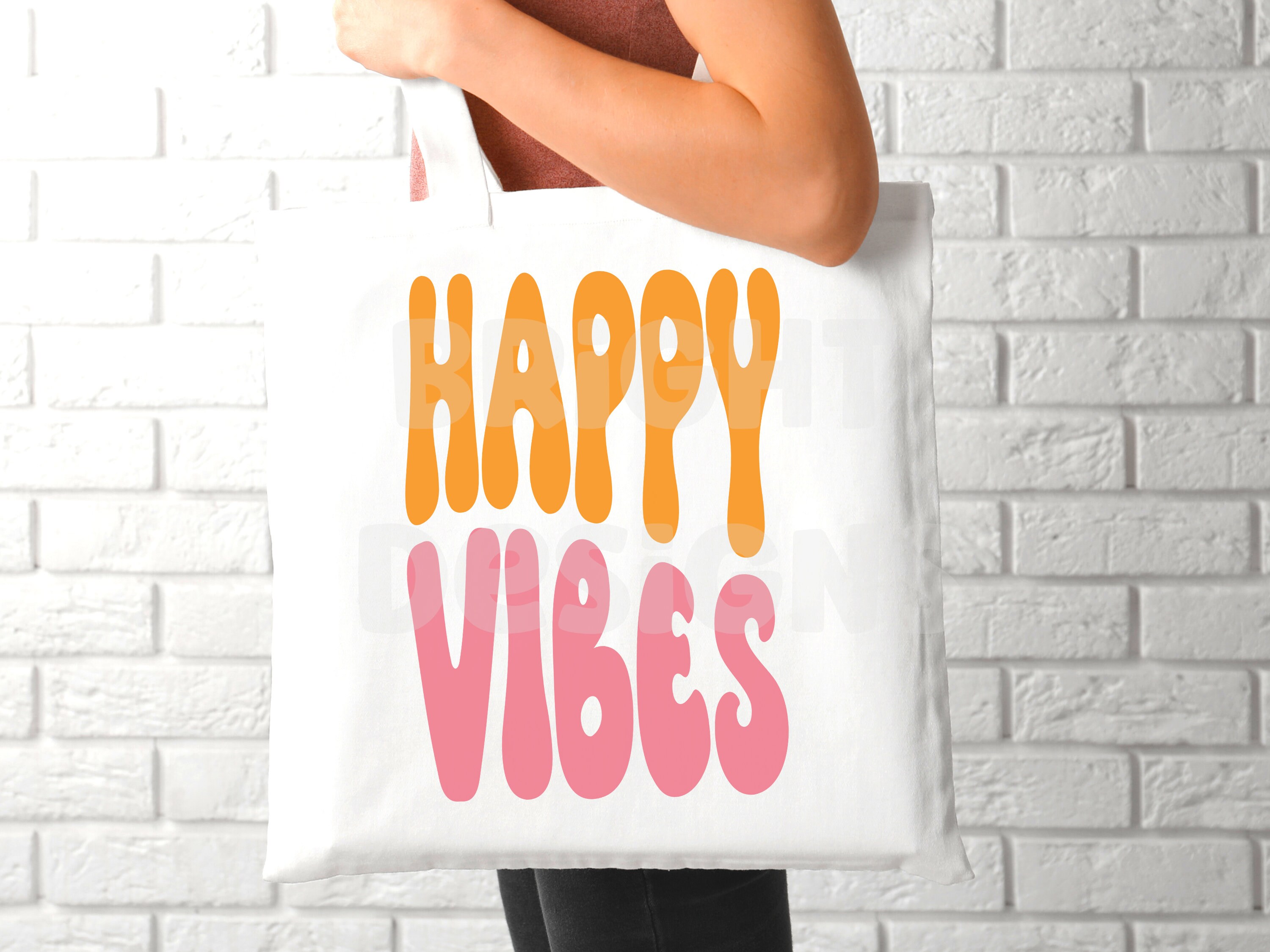 Happy Vibes Clipart Graphic 300dpi Transparent Png, Pdf and Jpg - Etsy
