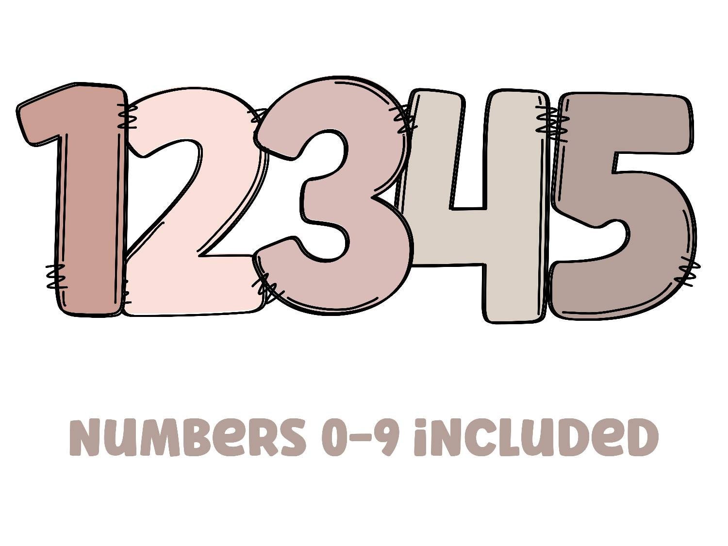 Neutral Alphabet Clipart Letters 300dpi Transparent Png. 5 - Etsy