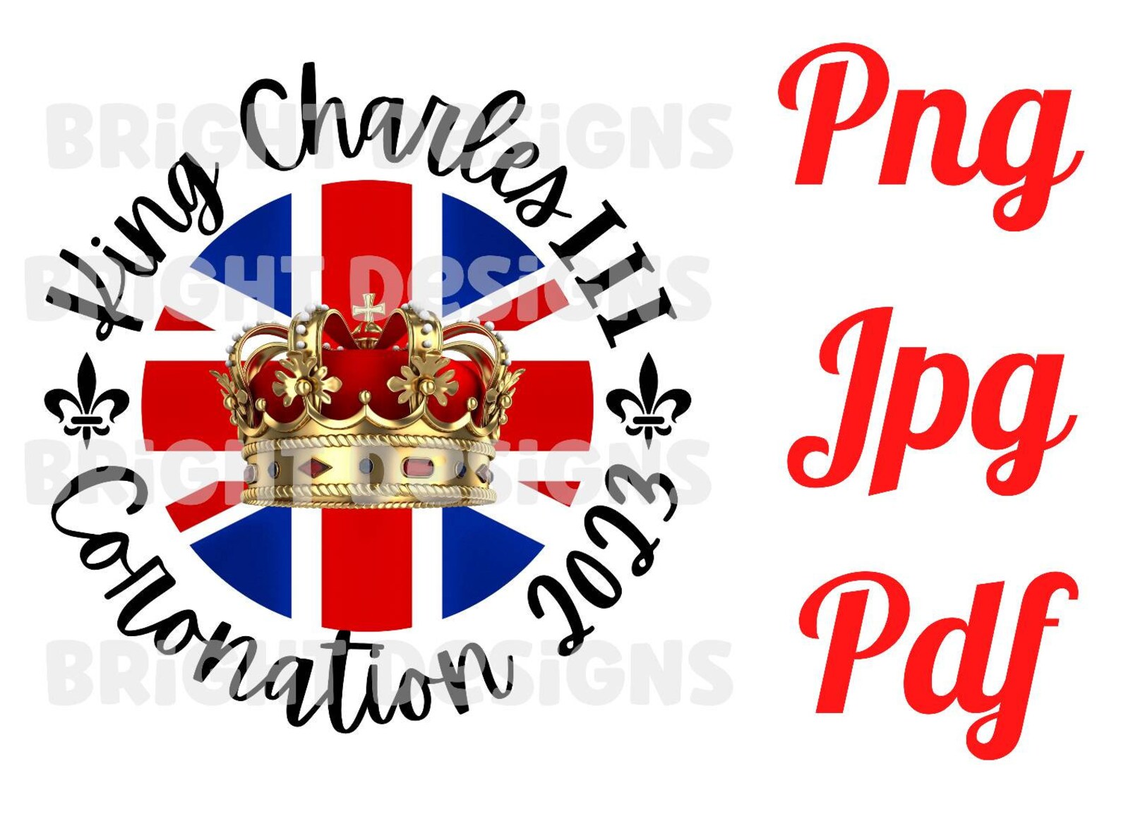 King Charles III Coronation 2023 Graphic 300dpi Transparent Png, Pdf ...