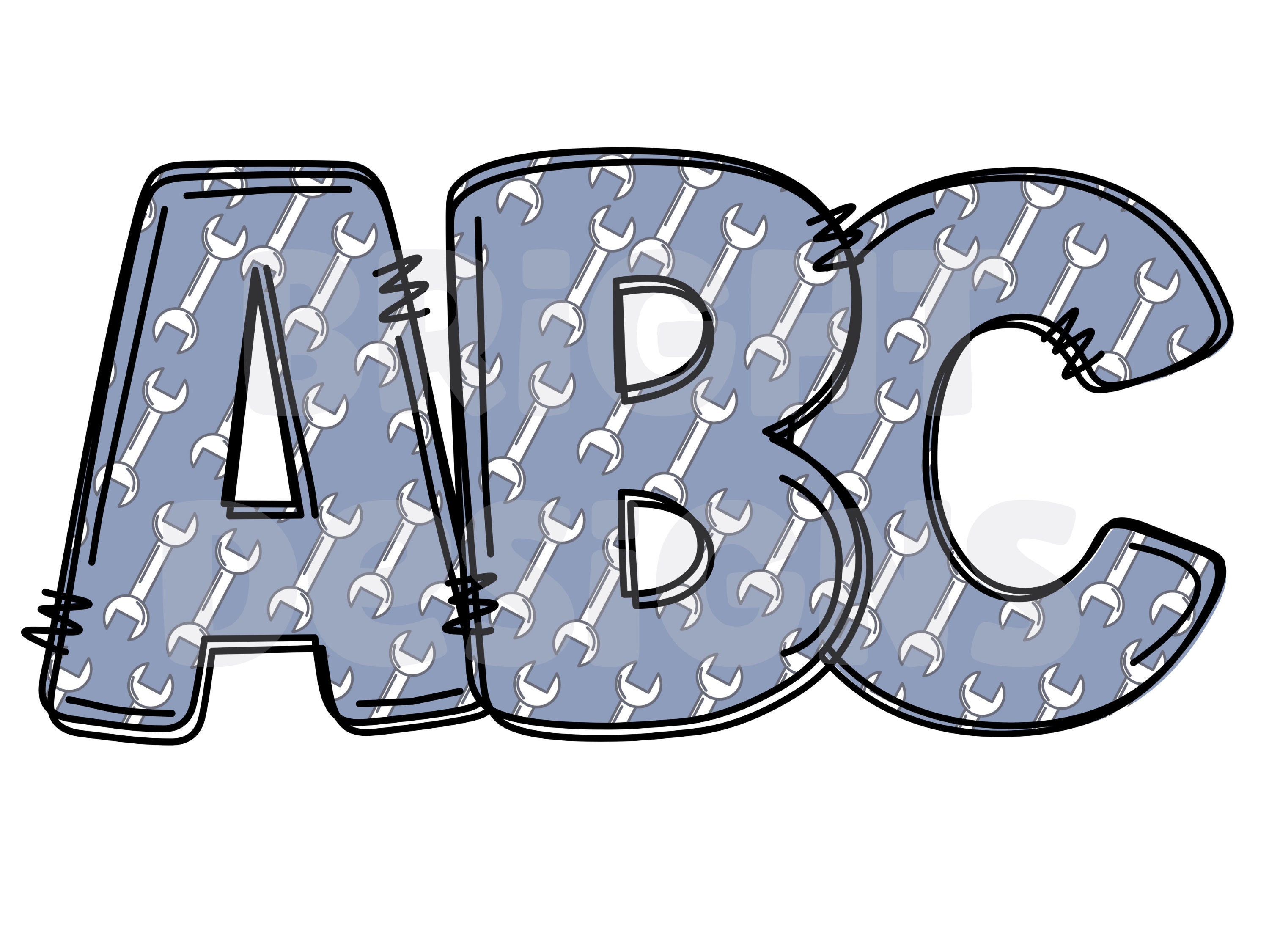 Mens Clipart Letters 300dpi Transparent Png. 5 Styles of Alphabet ...