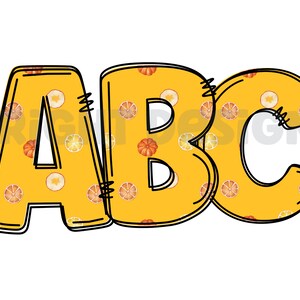 Fall Autumn Clipart Letters 300dpi Transparent Png. 5 Styles of ...