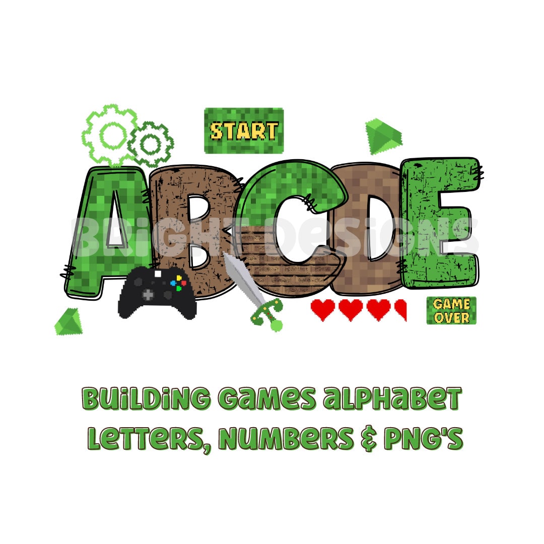 Building Games Alphabet Png Clipart Letters 300dpi Transparent Png. 5 ...