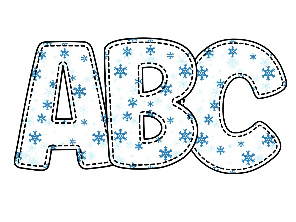 Frozen Clipart Letters 300dpi Transparent Png. 5 Styles of Alphabet ...