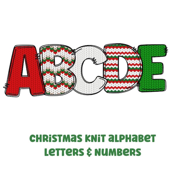 Christmas Knit - Etsy