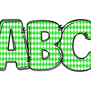 Golf Clipart Letters 300dpi Transparent Png. 5 Styles of Alphabet ...