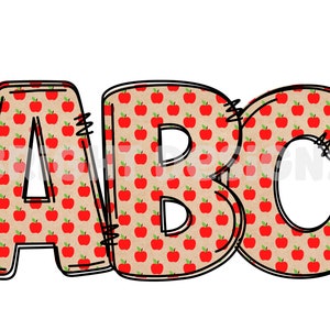 School Teacher Clipart Letters 300dpi Transparent Png. 5 Styles of ...