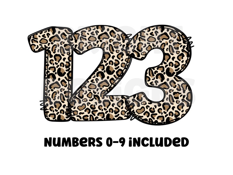 Leopard Alphabet Png Clipart Letters 300dpi Transparent Png. 1 Set of ...