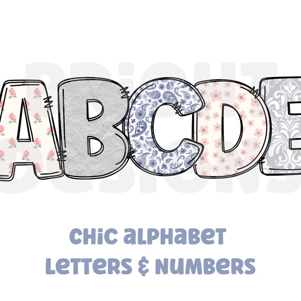 Shabby Chic Letters - Etsy