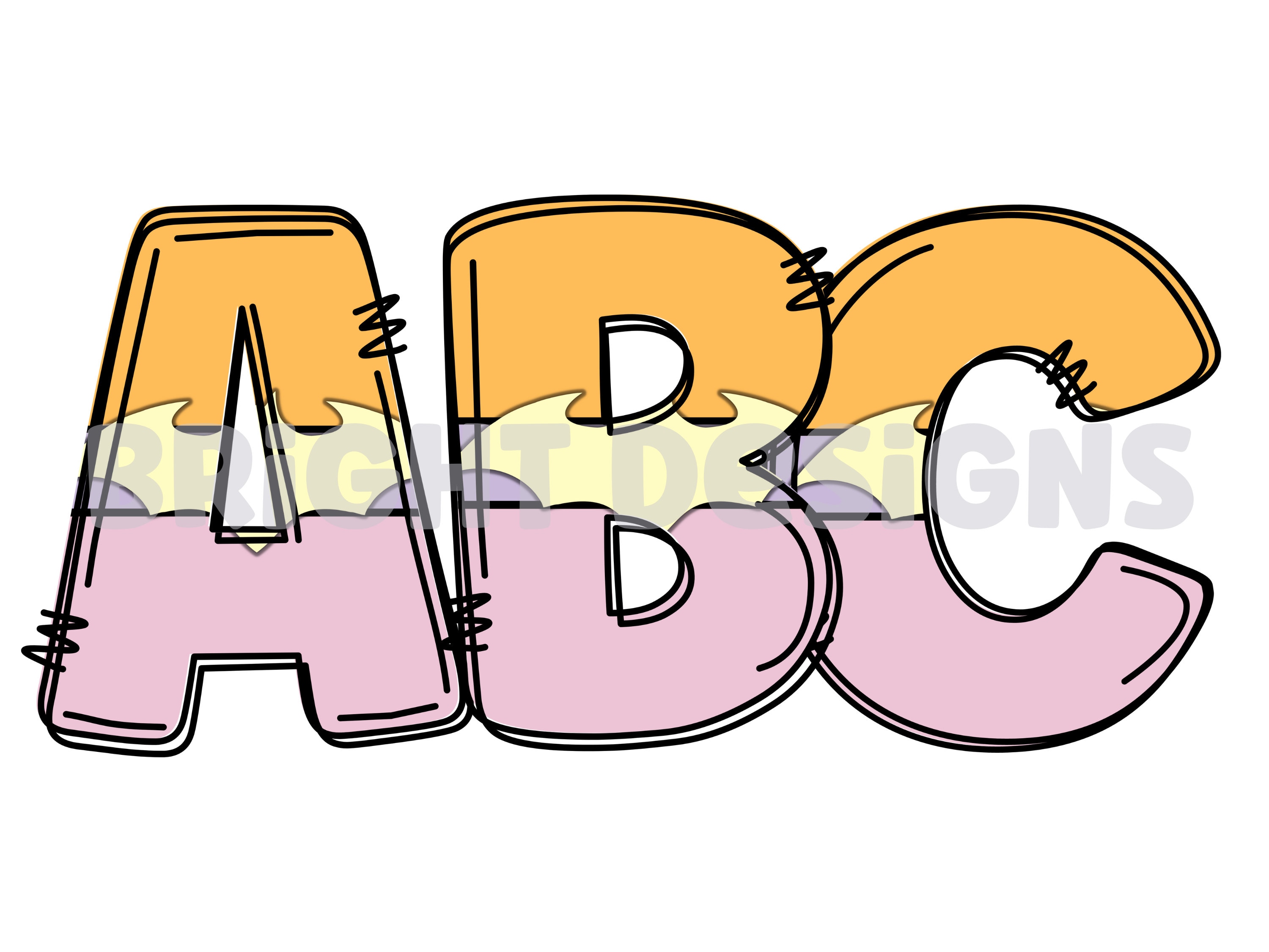 Girls Super Heroes Clipart Letters 300dpi Transparent Png. 5 Styles of ...