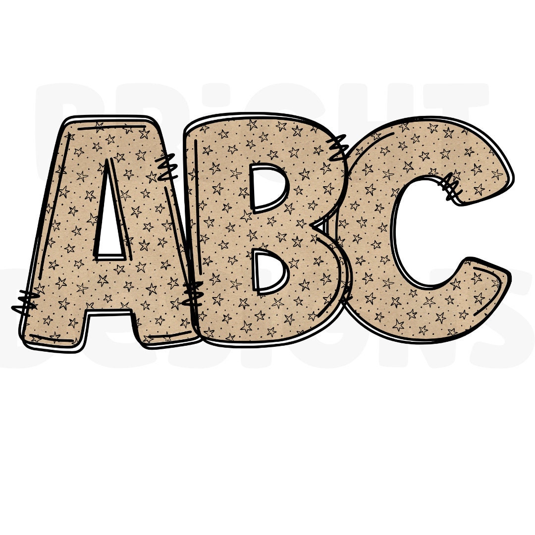Halloween Alphabet Png Clipart Letters 300dpi Transparent Png. - Etsy