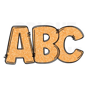 Pastel Glitter Alphabet Png Clipart Letters 300dpi Transparent Png. 5 ...