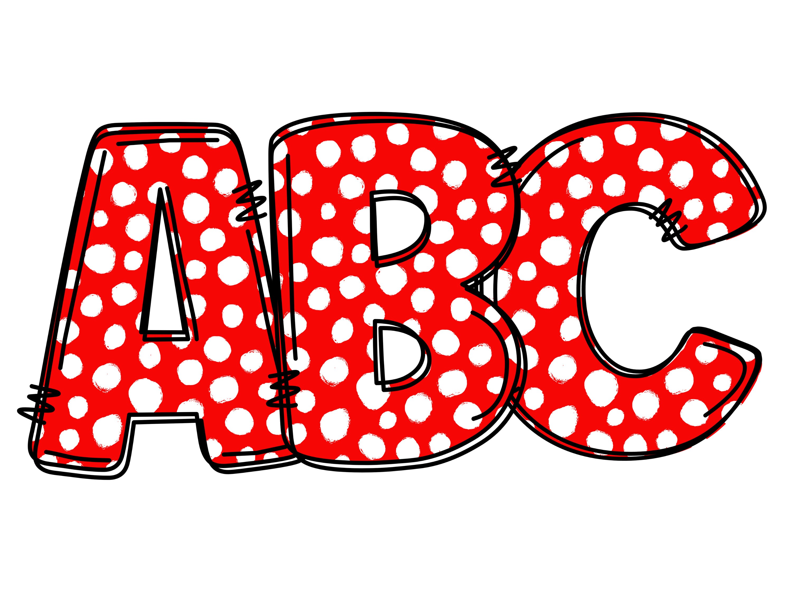 Mouse Clipart Letters 300dpi Transparent Png. 5 Styles of - Etsy