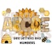 Bee Kraft Clipart Letters 300dpi Transparent Png. 5 Styles of Alphabet ...