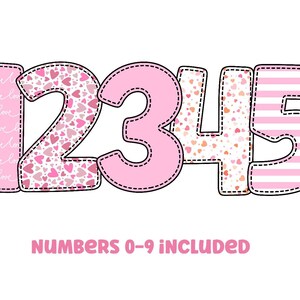 Pink Valentine Clipart Letters 300dpi Transparent Png. 5 Styles of ...