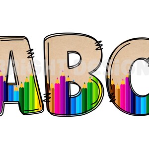 School Teacher Clipart Letters 300dpi Transparent Png. 5 Styles of ...