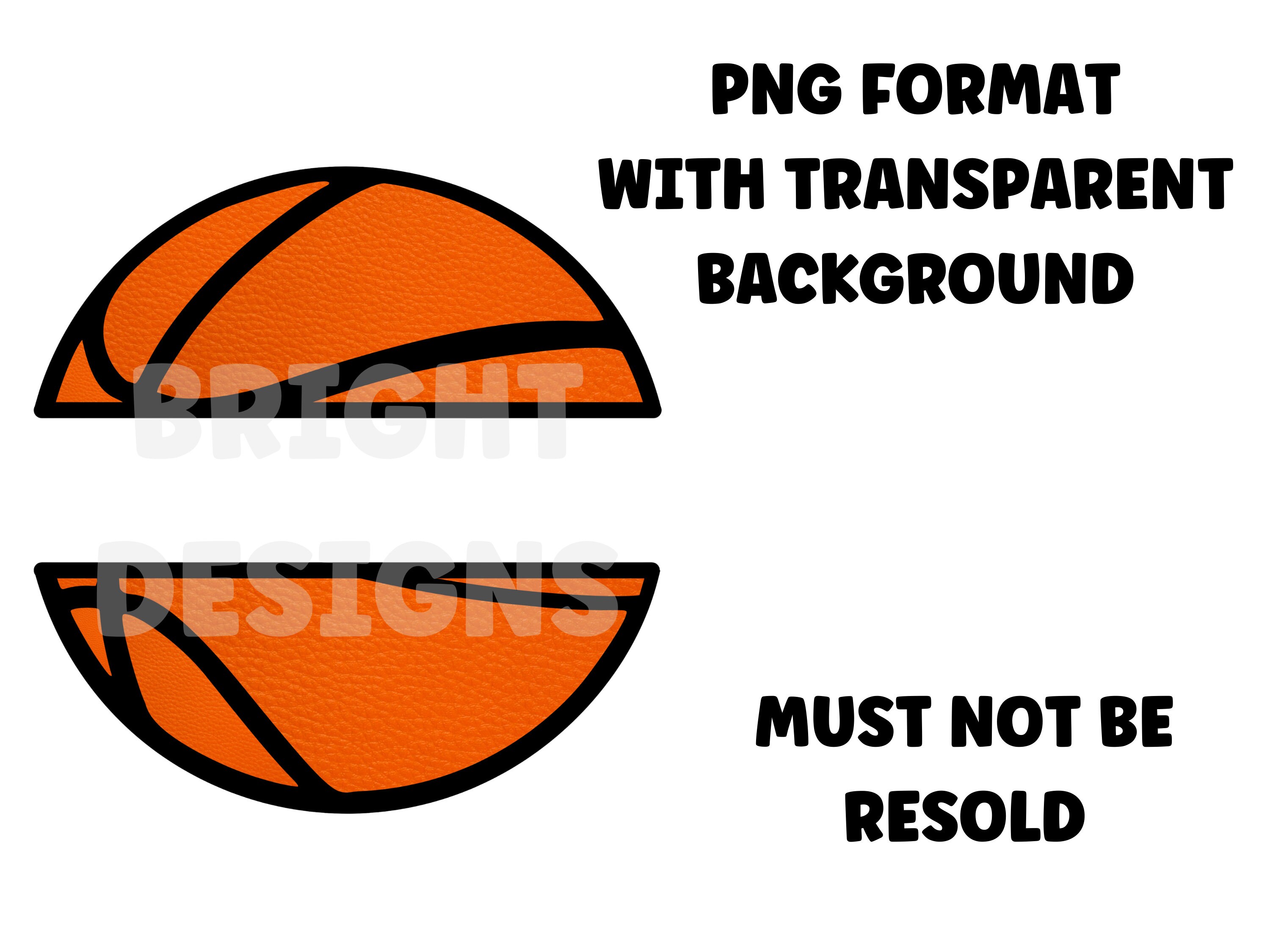 Basketball Personalise Clipart Graphic 300dpi Transparent Png. - Etsy